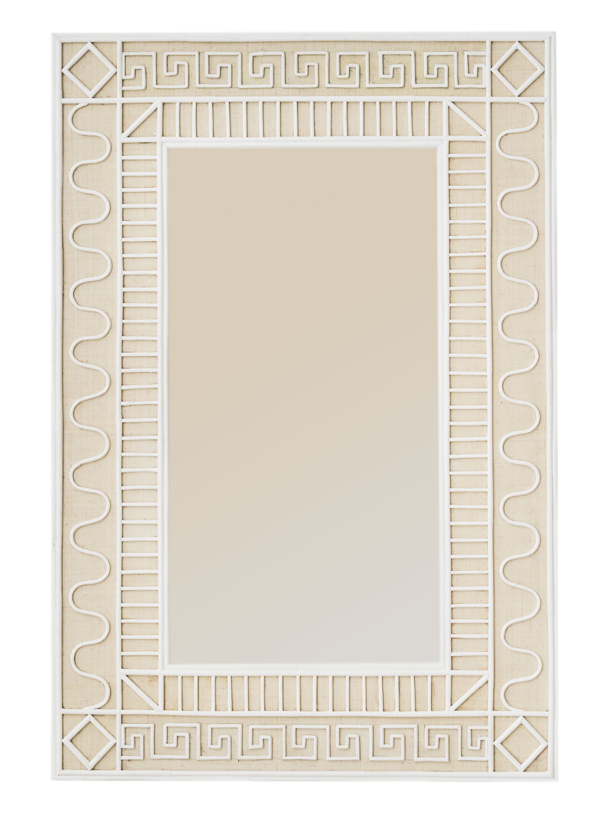 Alexandra Mirror in White | Permanent Resident