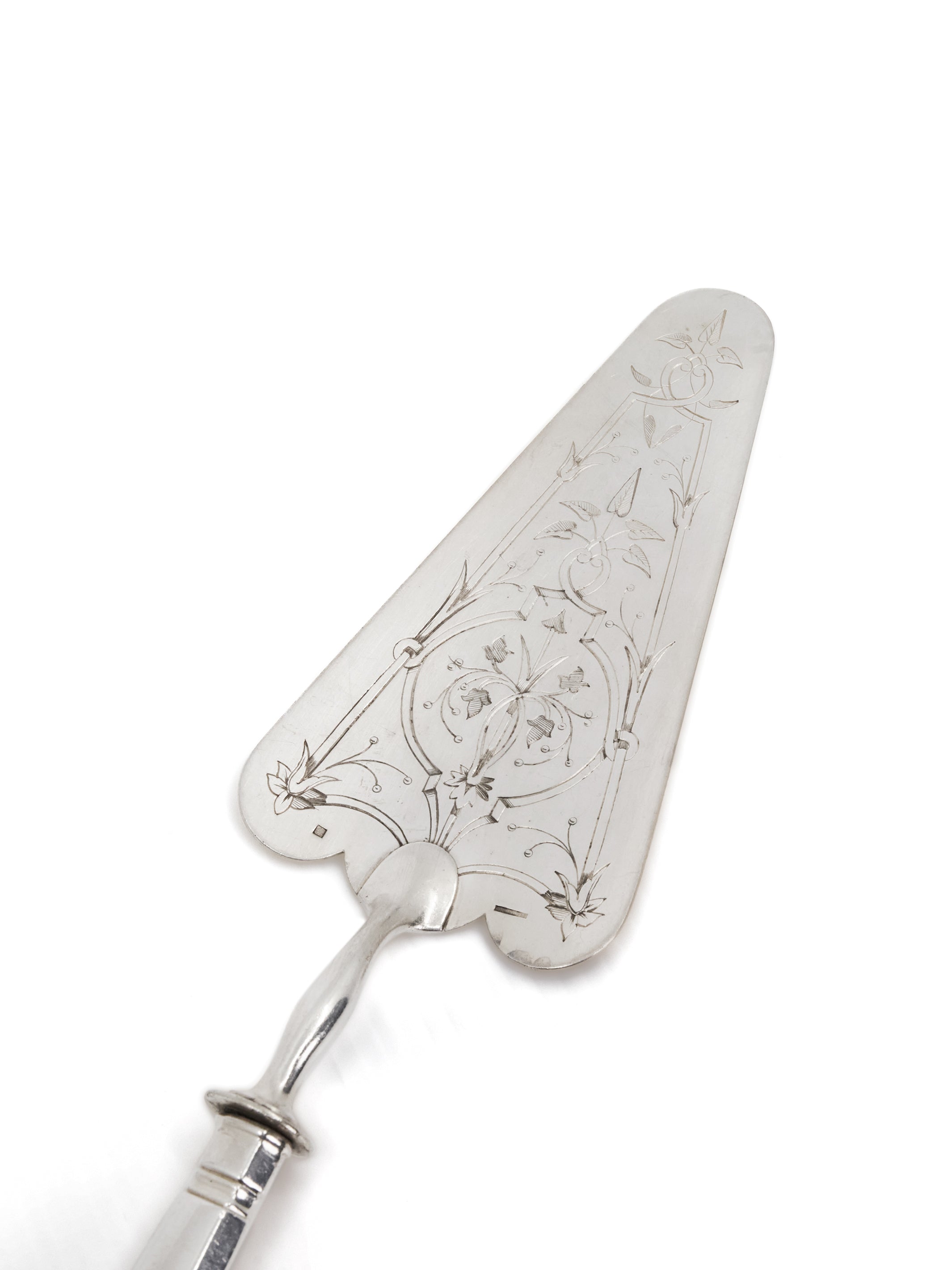 Etched Cake Server | Vintage – Permanent Resident